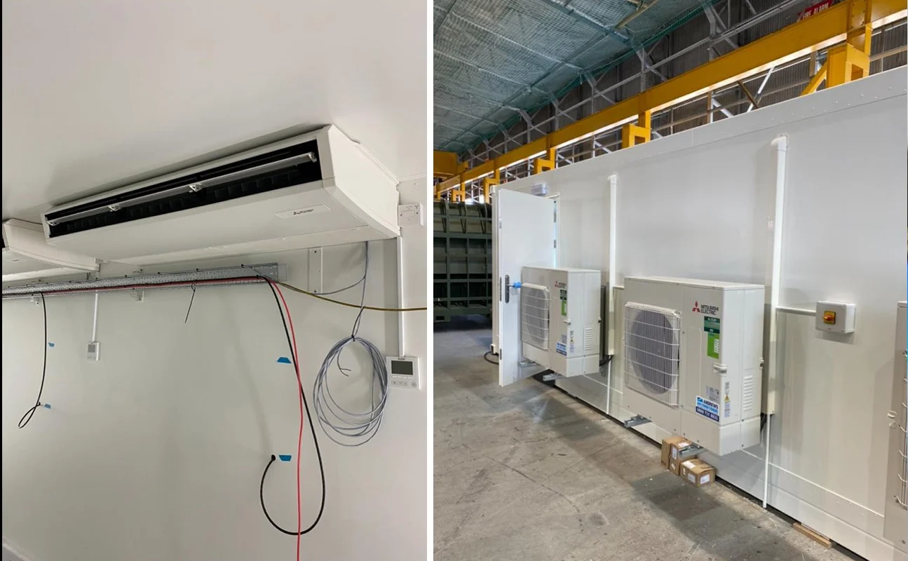 ANDREWS TAILORS COOLING SYSTEM TO SERVER ROOM DURING ITS CONSTRUCTION ...